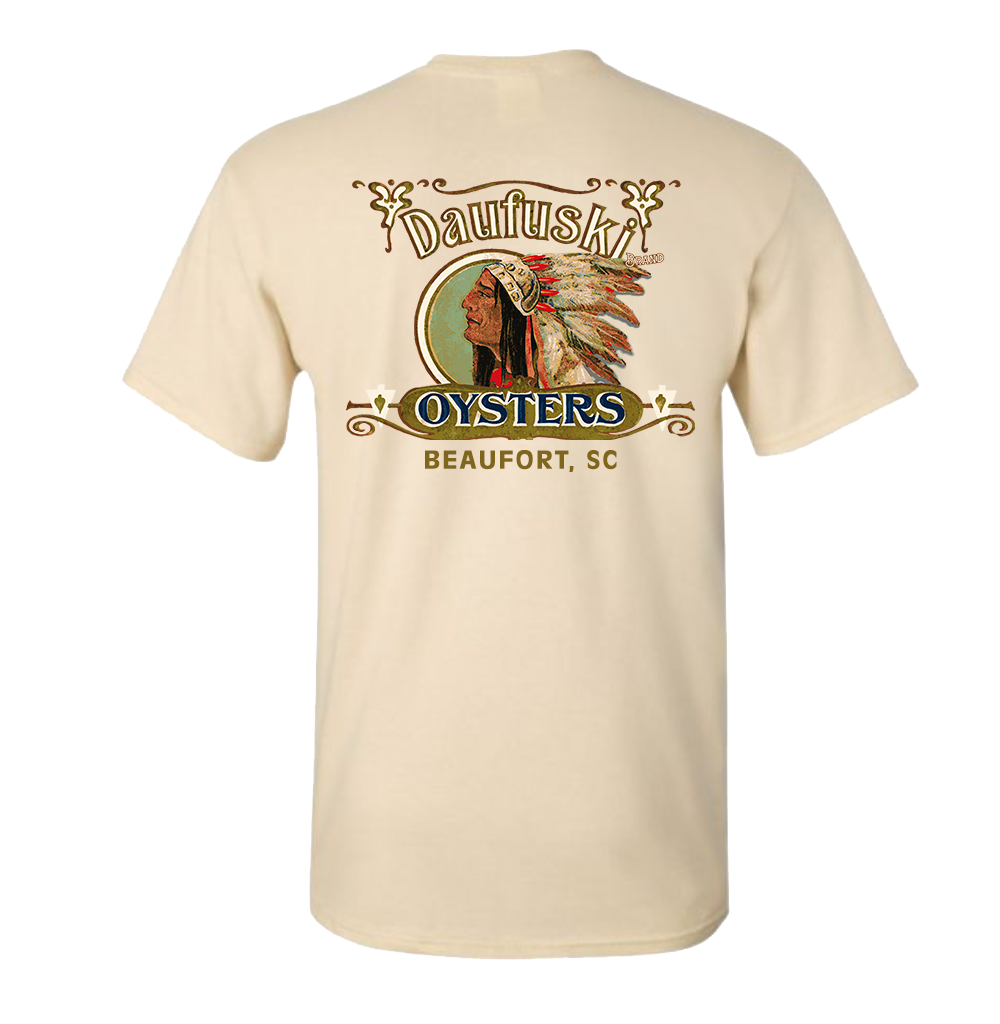 Daufuski Oyster T-Shirt (Beaufort. SC) – MaggioniTrading